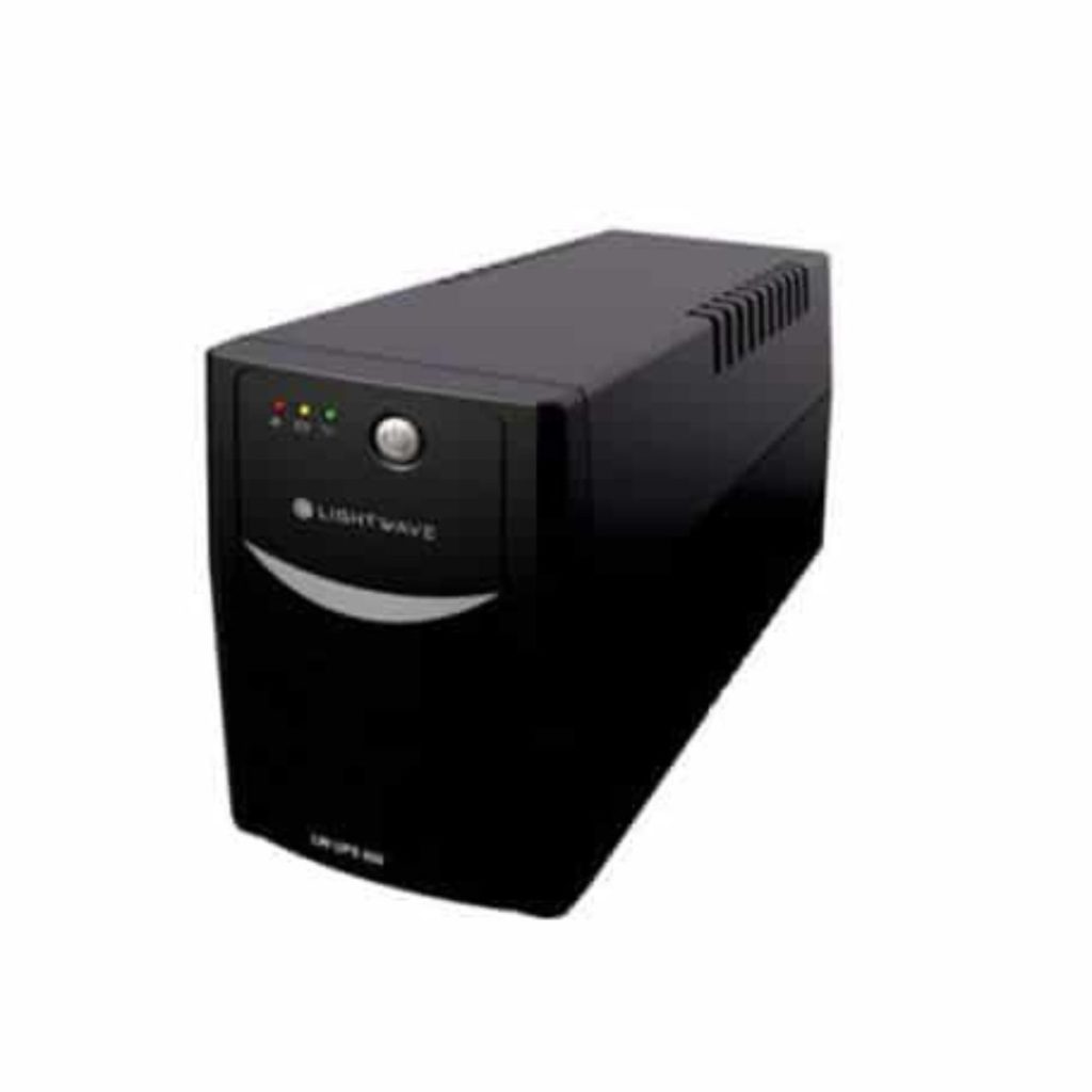 Light Wave UPS Power Back UP 650VA 3 Pin - mugisoft